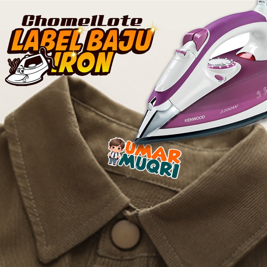 PREMIUM Label Sticker Name Iron On Sticker Nama Sticker Baju Iron On ...
