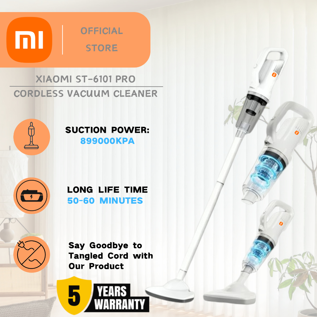 Cordless Vacuum Cleaner Versatile Cordless Stick Vacuum Smart Suction ...