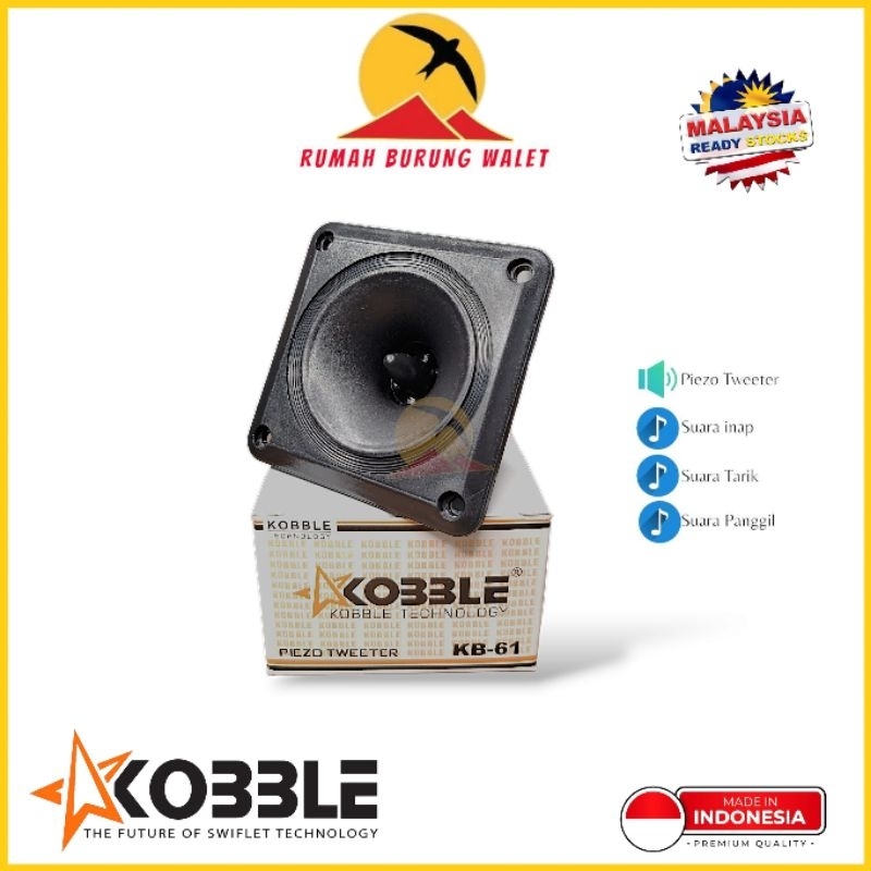 Kobble Piezo Tweeter KB-61 Speaker Burung Walet Swiftlet Speaker ...