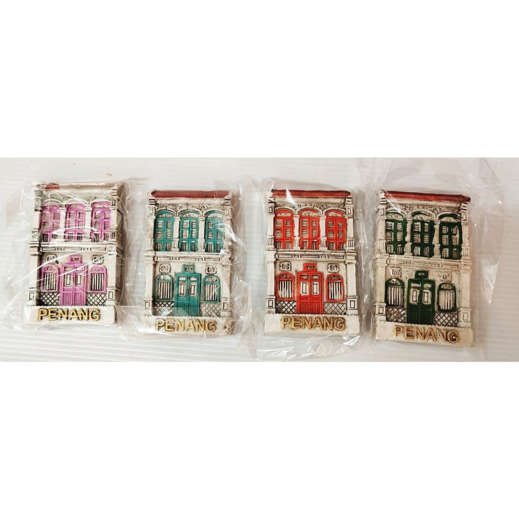 Penang heritage House Souvenir 3D Resin Fridge Magnet | Shopee Malaysia