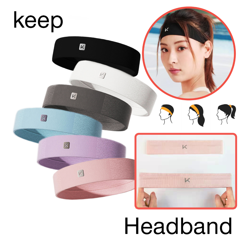 keep Headband Sweatband Yoga Sports Jogging Running Exercise Sweat ...