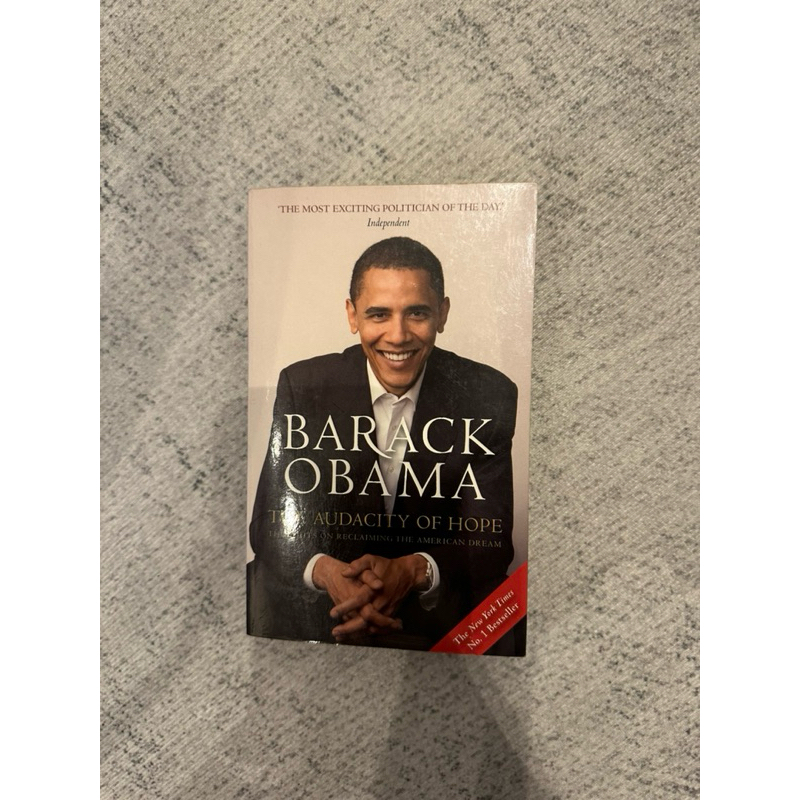 Barack Obama The Audacity Of Hope The New York Times No 1 Bestseller ...