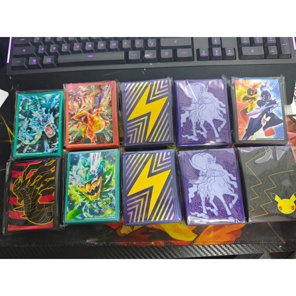 Original Pokemon Sleeve from UPC, SPC, ETB | Shopee Malaysia