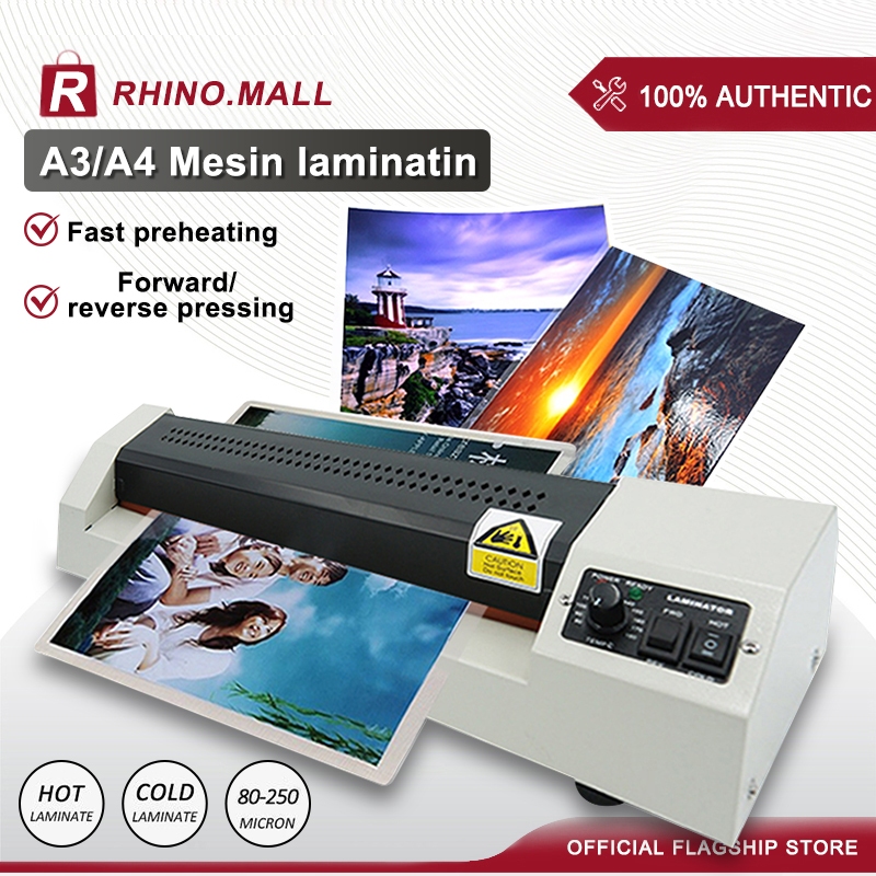 Laminating Machine A3/A4 (Hot/Cold/Reverse) Heavy Duty Laminator ...