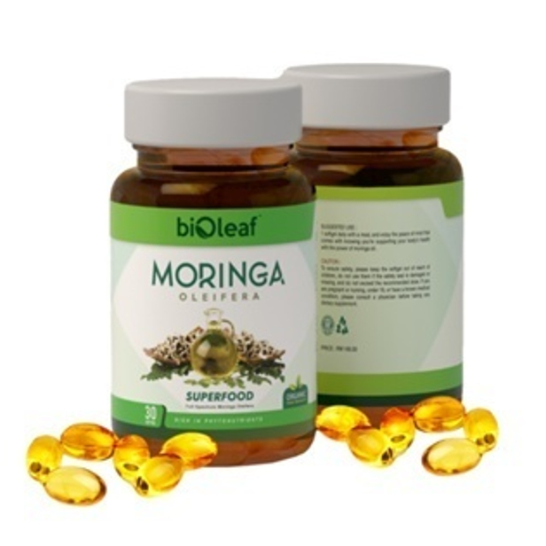 Bioleaf MORINGA Oleifera kini dalam bentuk 30's SOFTGEL | Shopee Malaysia