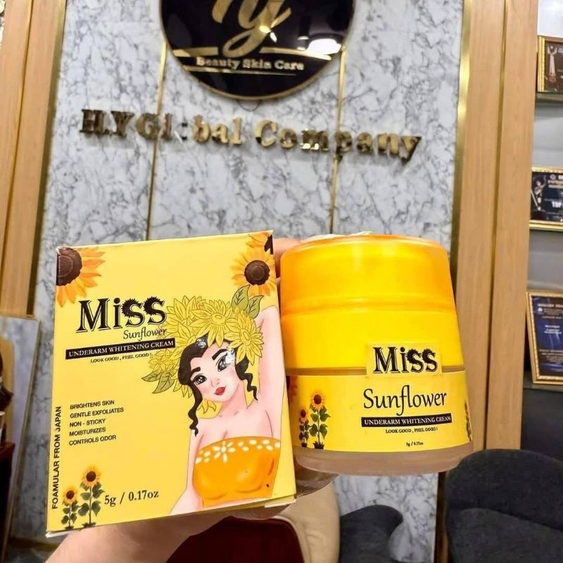 MISS SUNFLOWER UNDERARM WHITENING CREAM | Shopee Malaysia