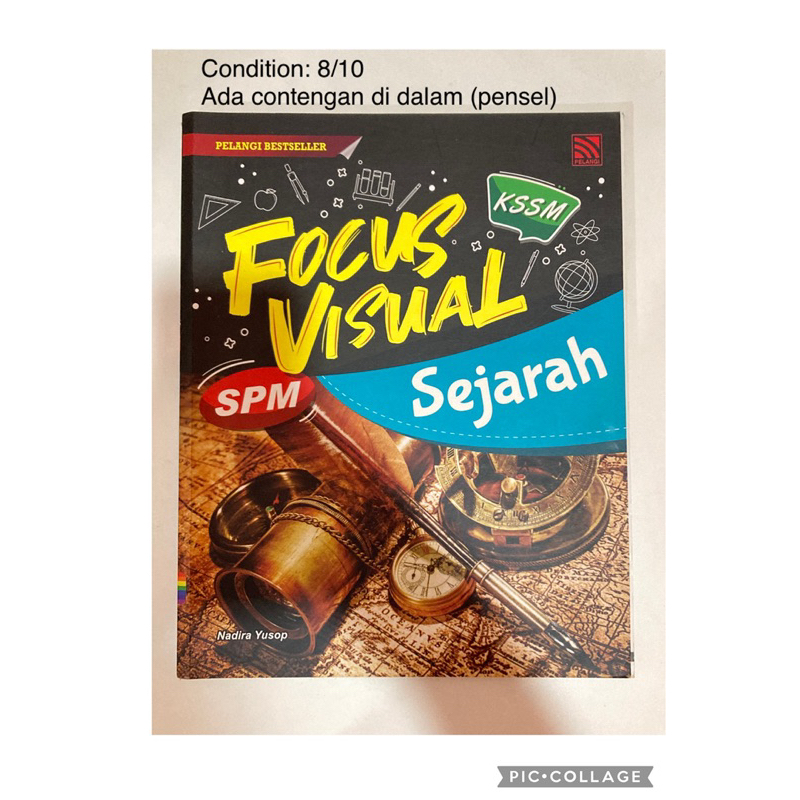 Preloved/Used- Focus Visual SPM Sejarah 4 & 5 KSSM (Buku Rujukan) | Shopee Malaysia