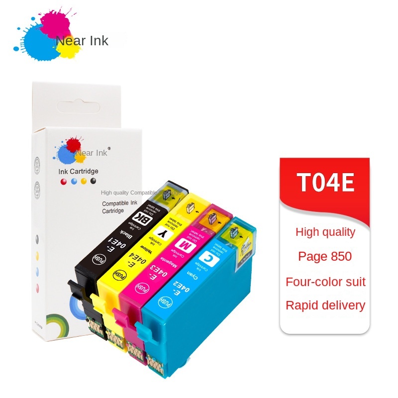 04E T04E T04E1 T04E2 T04E3 T04E4 Katrij Dakwat untuk Epson Expression ...