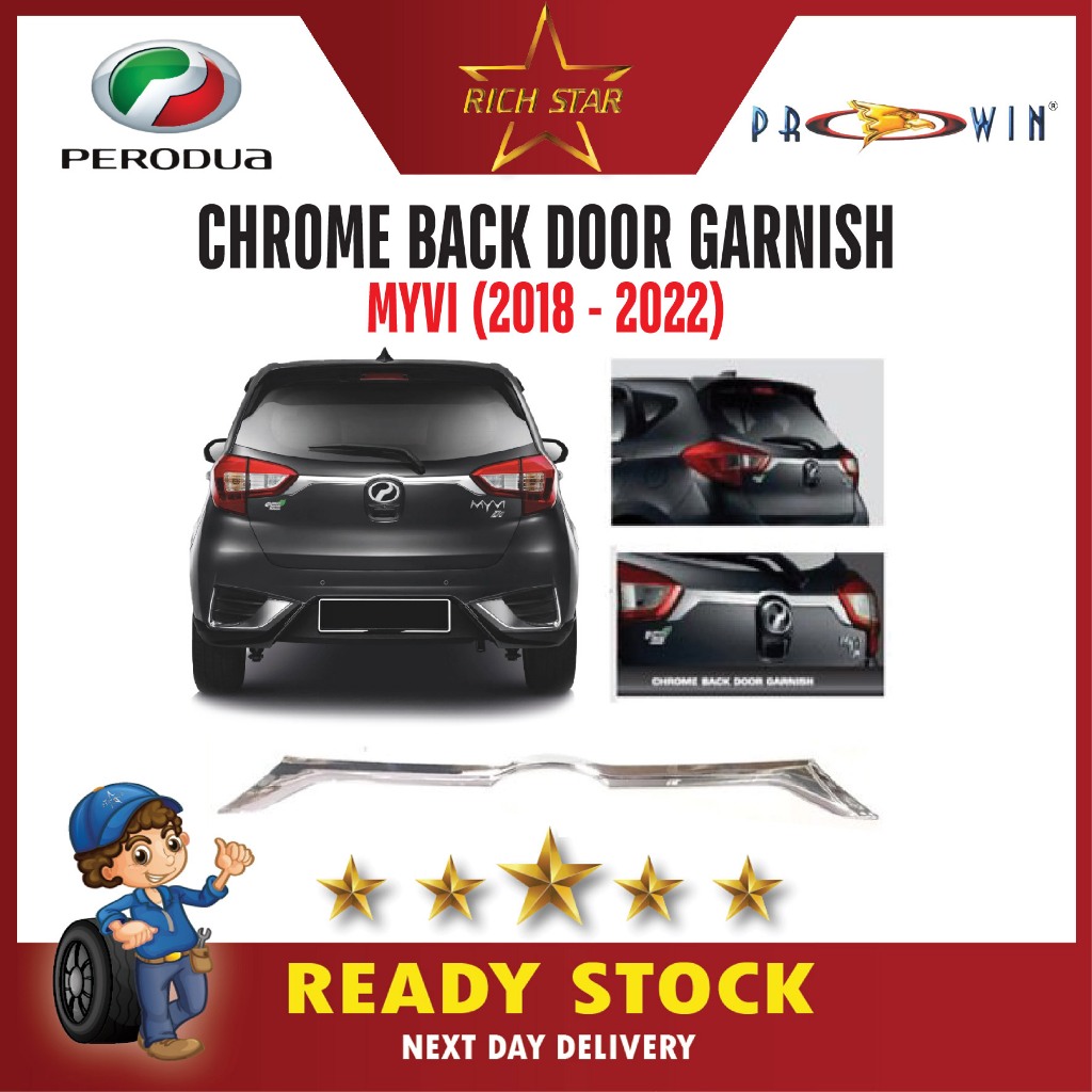 【Myvi(2017-2025)NEW/3RD/FACELIFT/GEAR UP/BACK DOOR/REAR BOOT/TRUNK ...