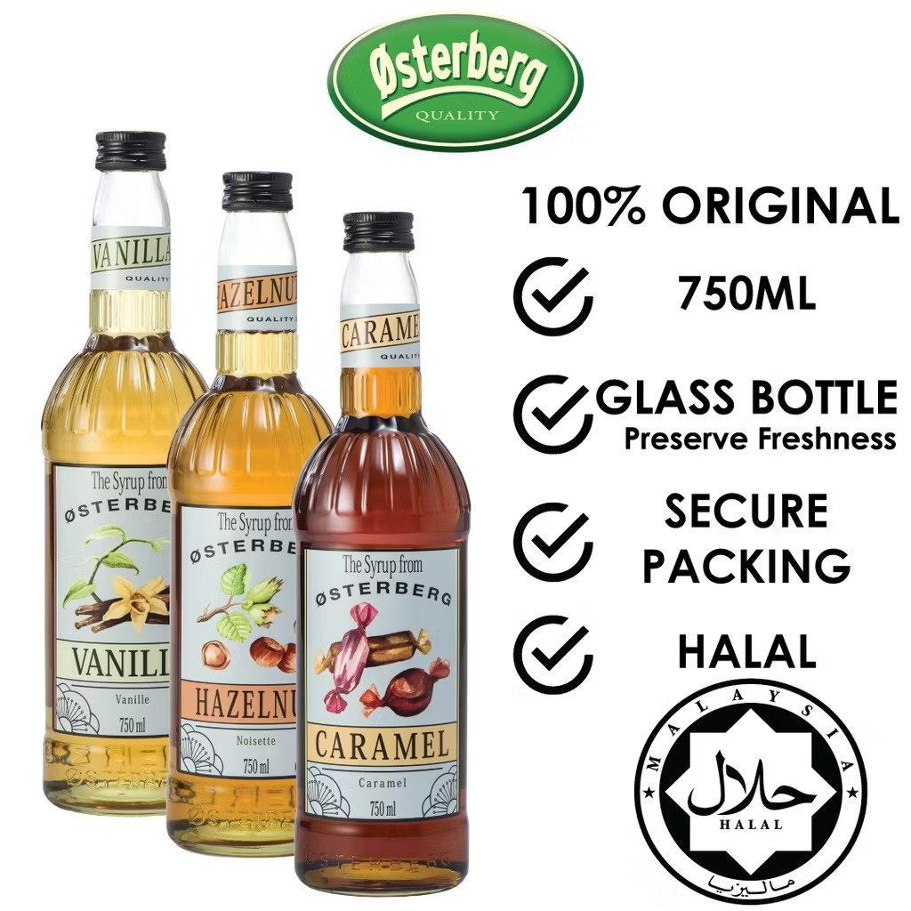 Osterberg Denmark Syrups 750mL | Shopee Malaysia