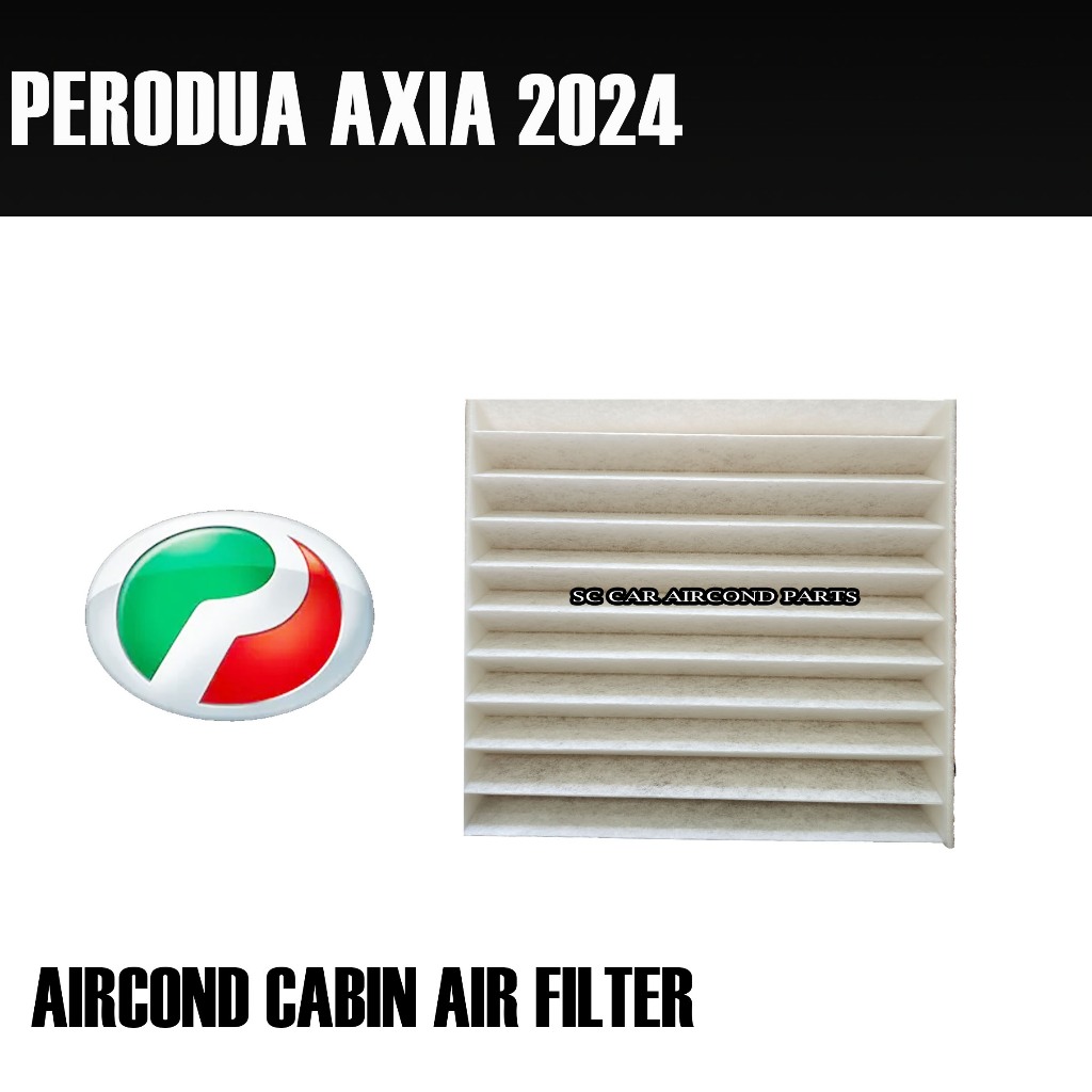 PERODUA AXIA 2024 YEAR CABIN/ BLOWER AIR FILTER (CAR AC) (UNDER ...
