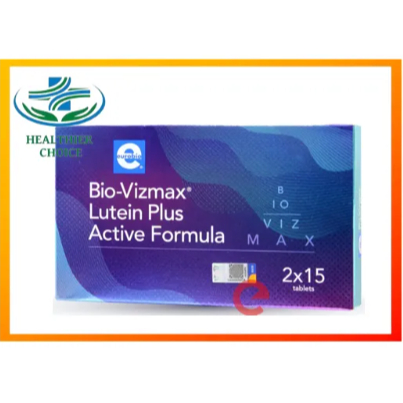 Eurobio Bio-Vizmax Lutein Plus Active Formula 2x15's / Made in Germany ...