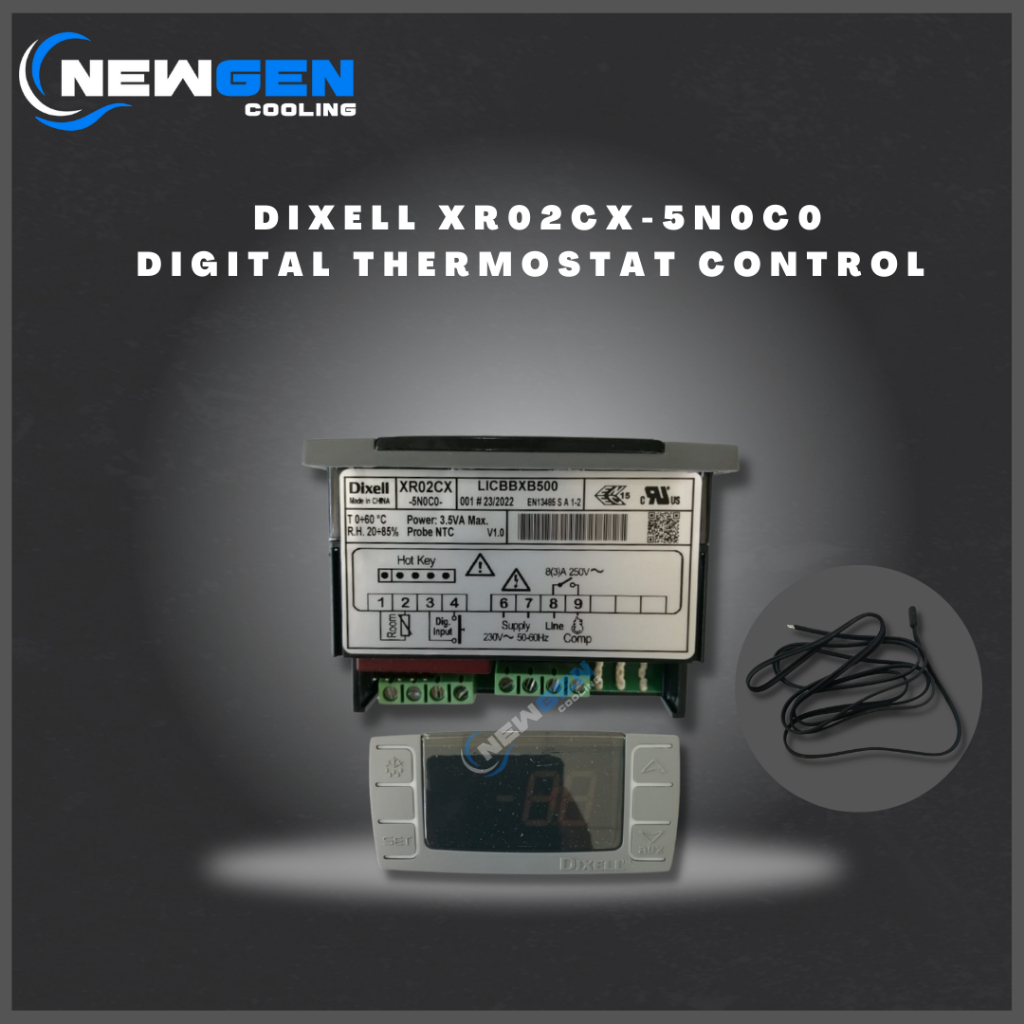 Dixell XR02CX Digital Thermostat Control W/ 1 Sensor | Shopee Malaysia