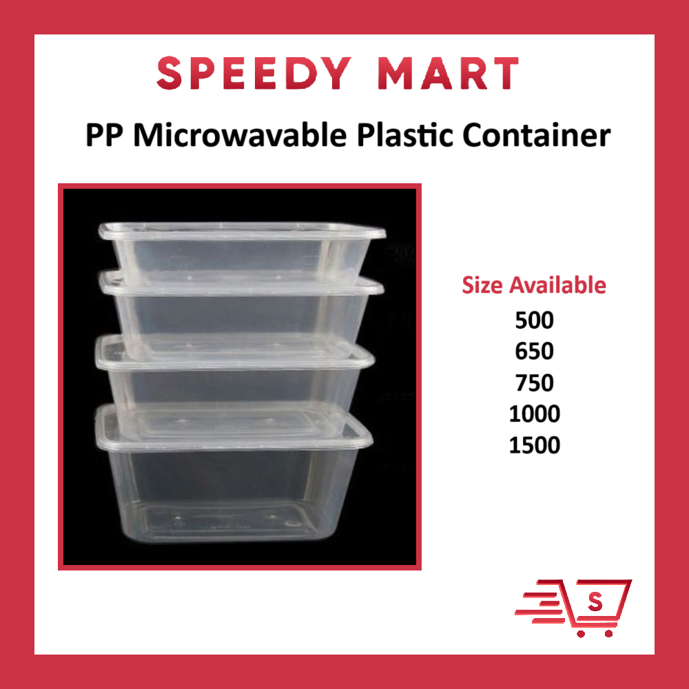 Bekas Plastik / PP Rectangular Container / PP Microwavable Injection Container / Food Container ...