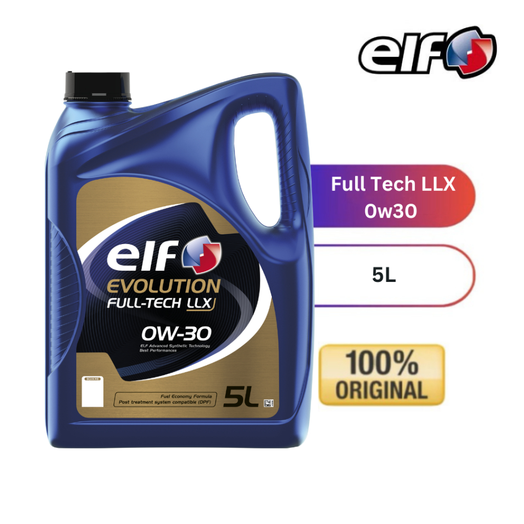 ELF Lubricant Evolution Full Tech LLS 0W30 (5L) | Shopee Malaysia