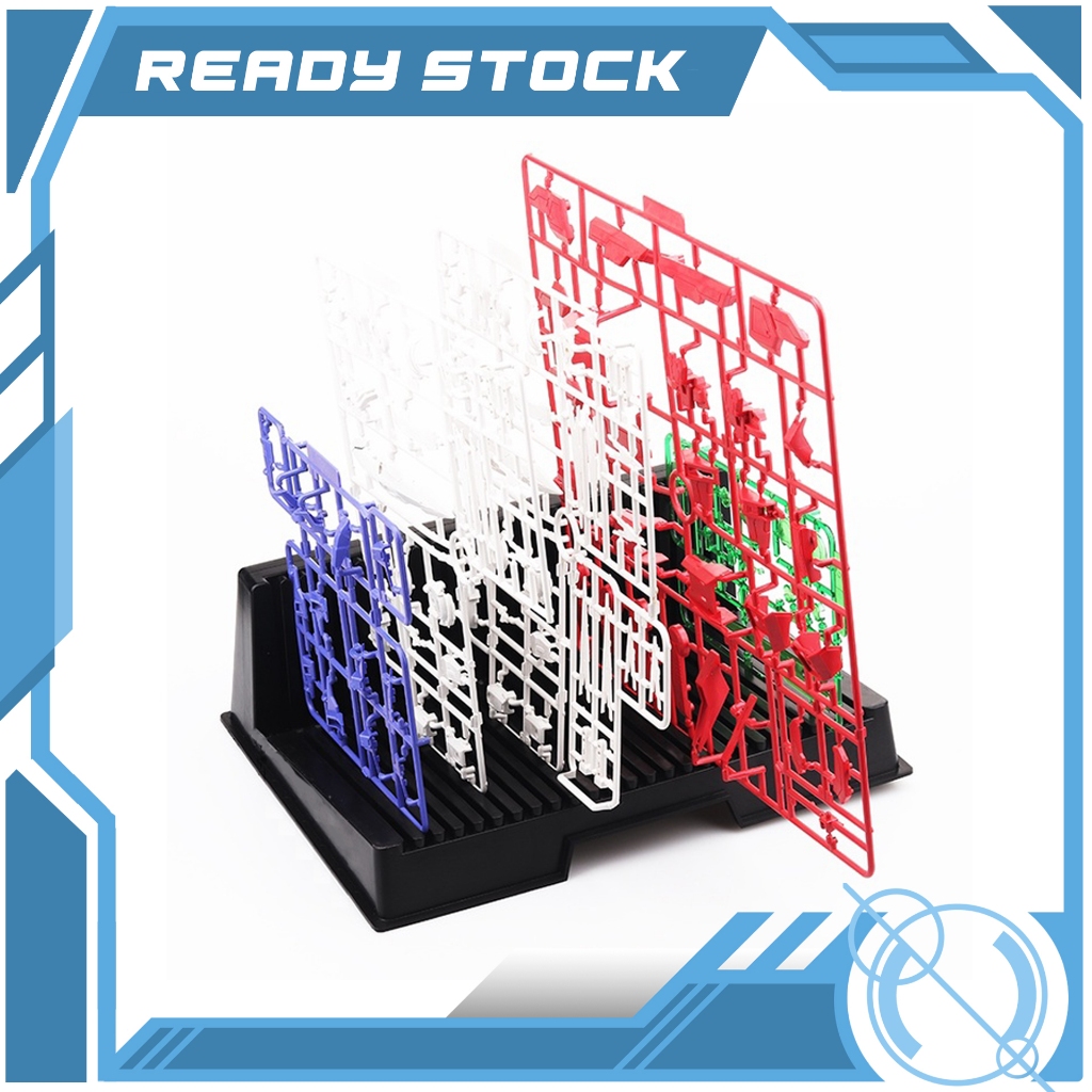 Gundam Tool Runner Stands Rack Organizer Shelf Holder EG/RG/HG/MG/MGSD ...