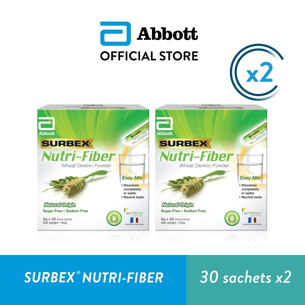 SURBEX Nutri-Fiber 30's x 5gm x2 | Shopee Malaysia