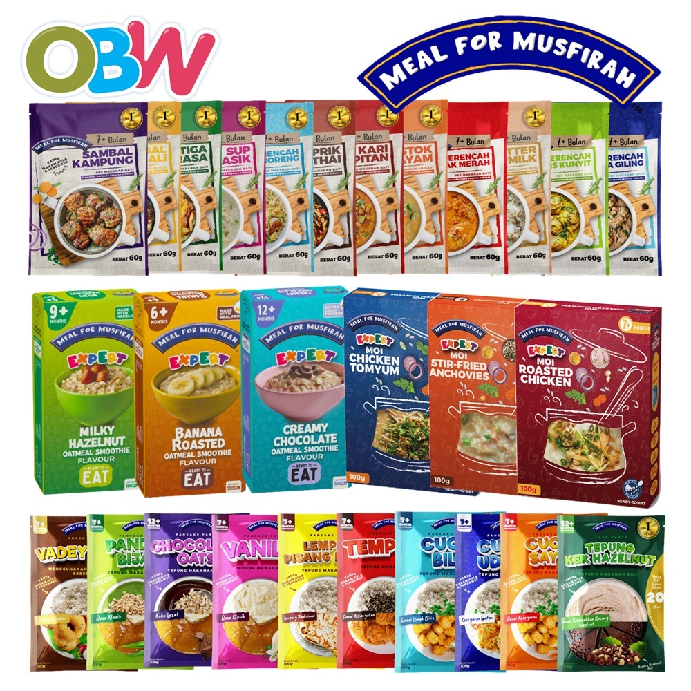 MEAL FOR MUSFIRAH Baby Food Paste | Ready to Eat | Pes Makanan Bayi ...