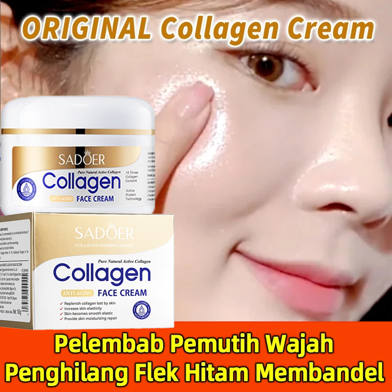 SADOER Collagen Anti-Aging Face Remove Lighten Dark Spots Cream ...