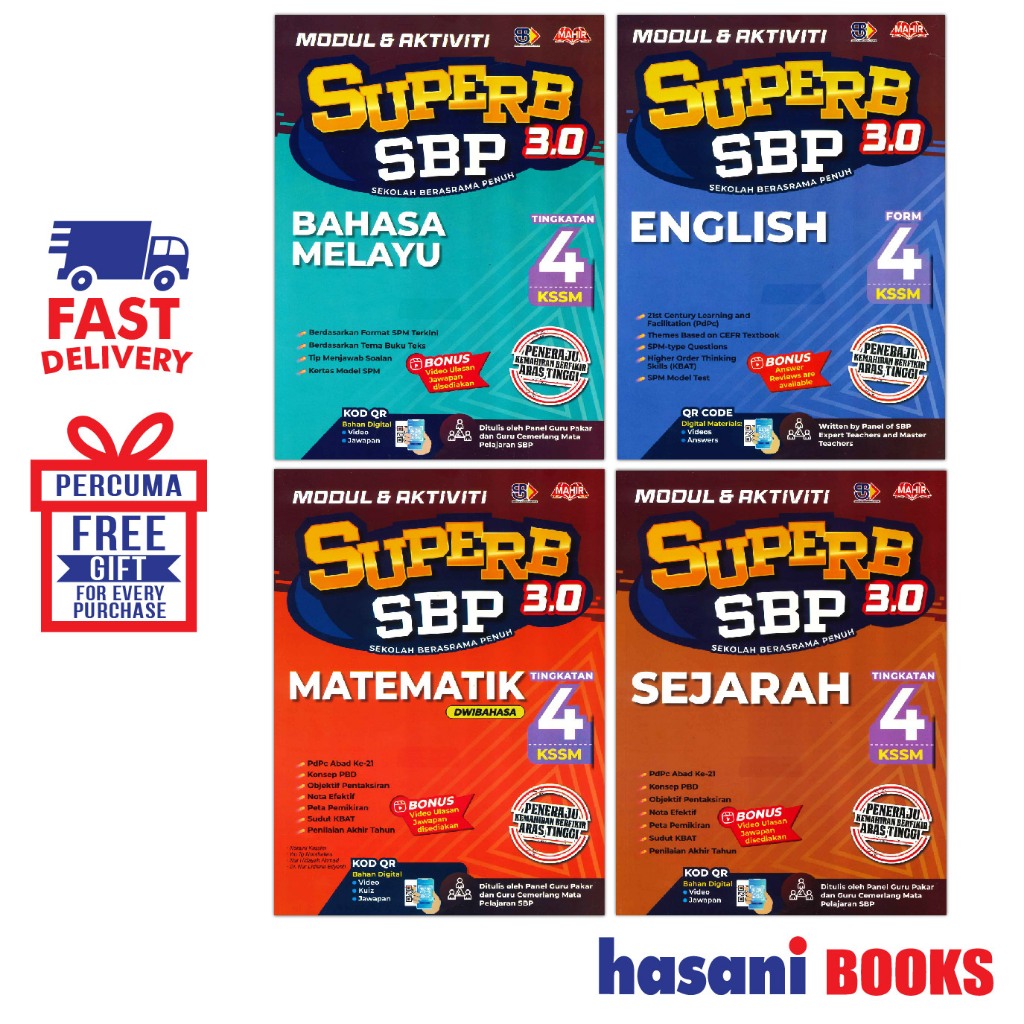 Hasani Mahir Buku Latihan Modul dan Aktiviti Superb SBP 3.0 Tingkatan 4 ...