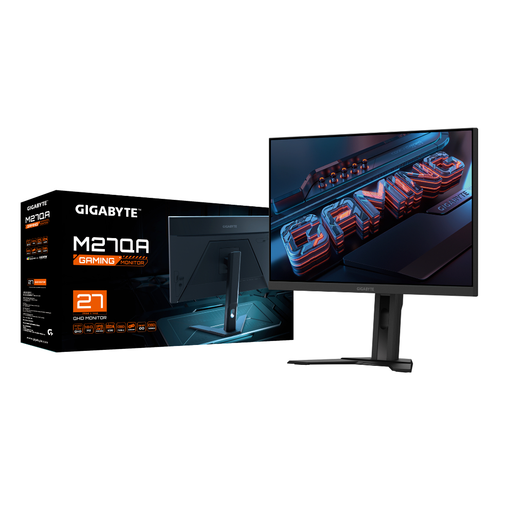 # GIGABYTE [ M27QA / M27QA ICE ] Gaming Monitor - 27", QHD, SS IPS ...