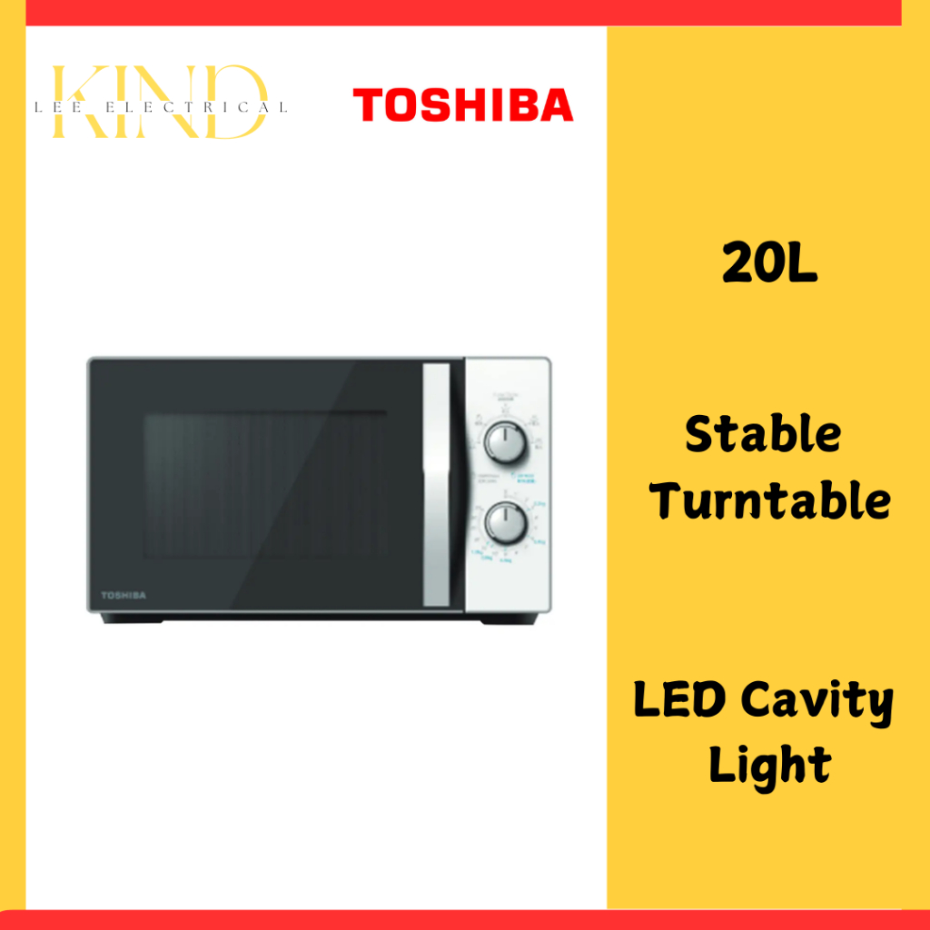 Toshiba 20L Microwave Oven MWP-MM20P(WH) | Shopee Malaysia