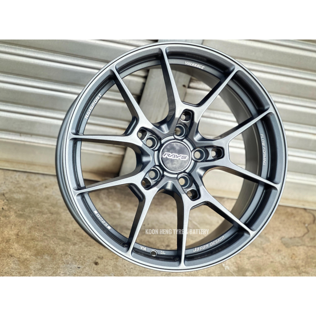 New Car Sport Rim THAILAND RAYS WHEELS VOLK RACING G025 17x8J 5x113 ...