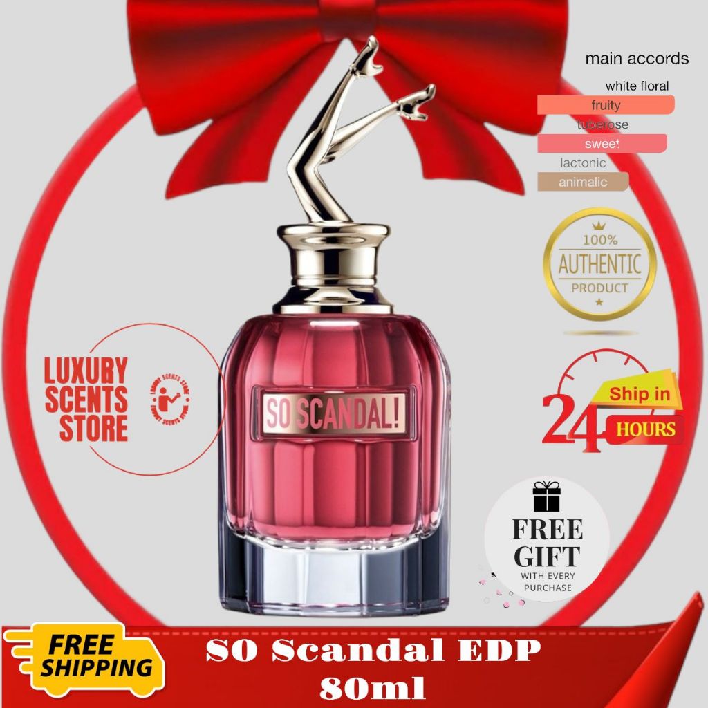 💯% So Scandal Eau De Parfum EDP 80ml Perfume For Women | Shopee Malaysia