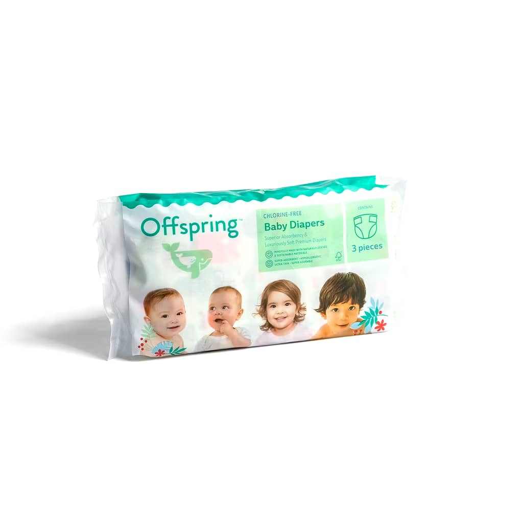 Offspring Fashion Baby Diapers Tape/Pants [Trial Pack] (3pcs) | Shopee ...
