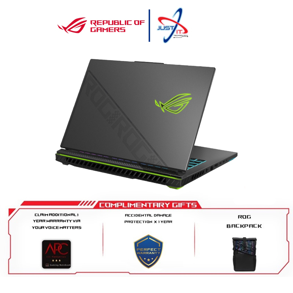 ASUS ROG Strix 2024 G16 G614J-VRN3122W (i9-14900HX/32GD5/1TB SSD/RTX ...