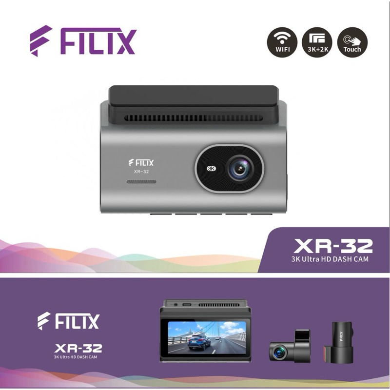 FILIX XR32 24H 3K+2K Ultra HD Car Recorder | Shopee Malaysia