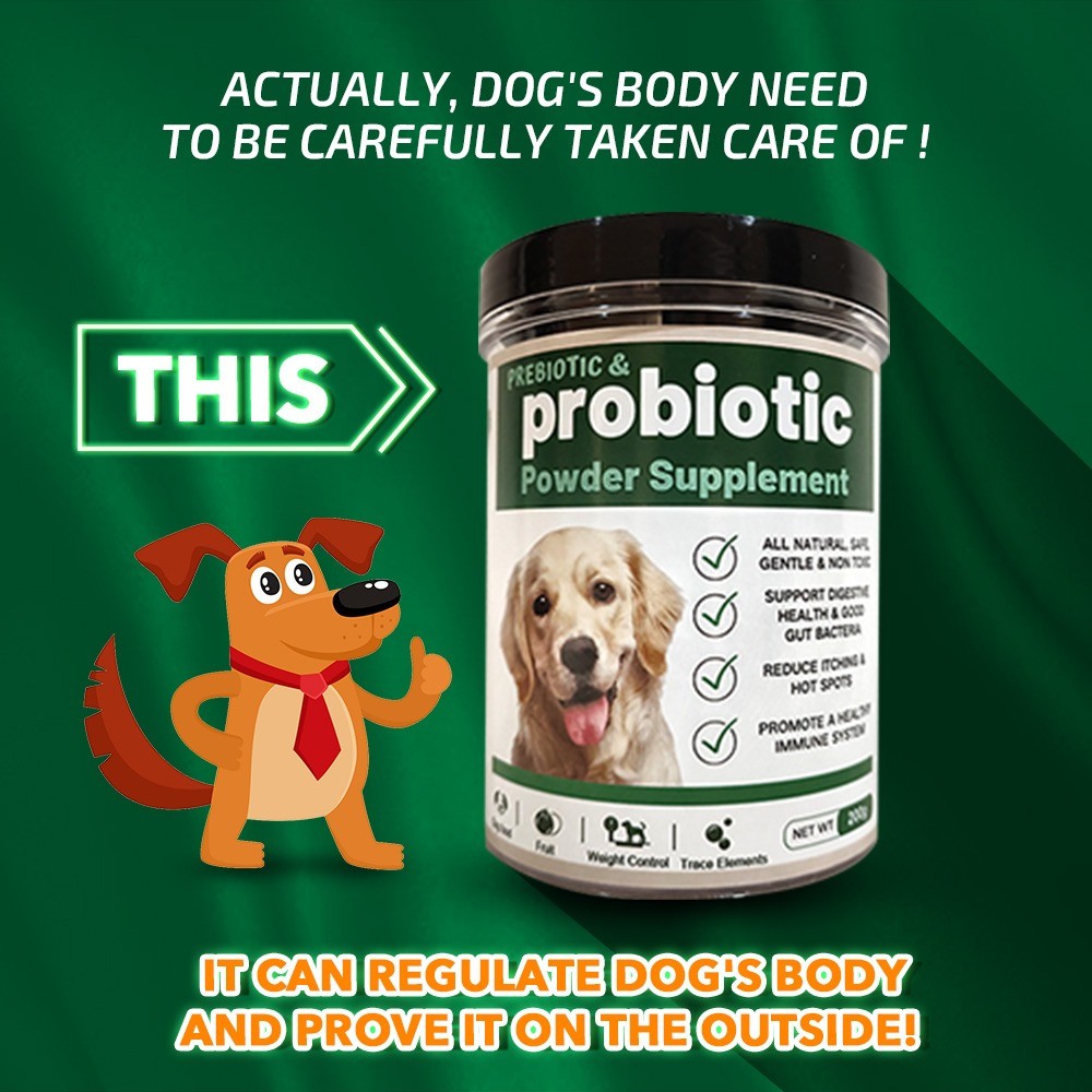 Max & Paw Pet Supplement Dog Supplement Probiotic - All Natural ...