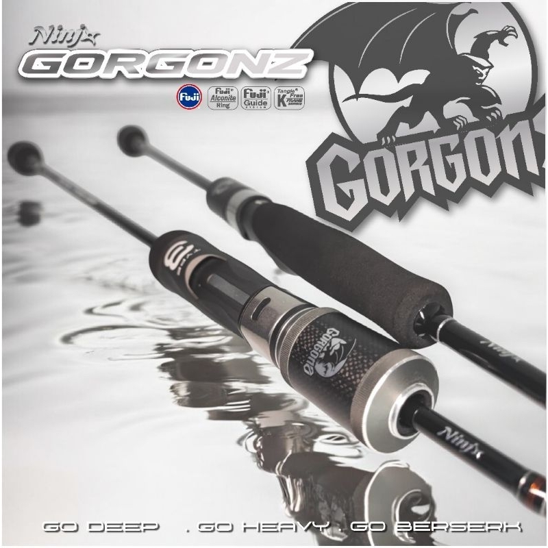 NINJA GORGONZ SLOW JIGGING FUJI GUIDES RODS | Shopee Malaysia