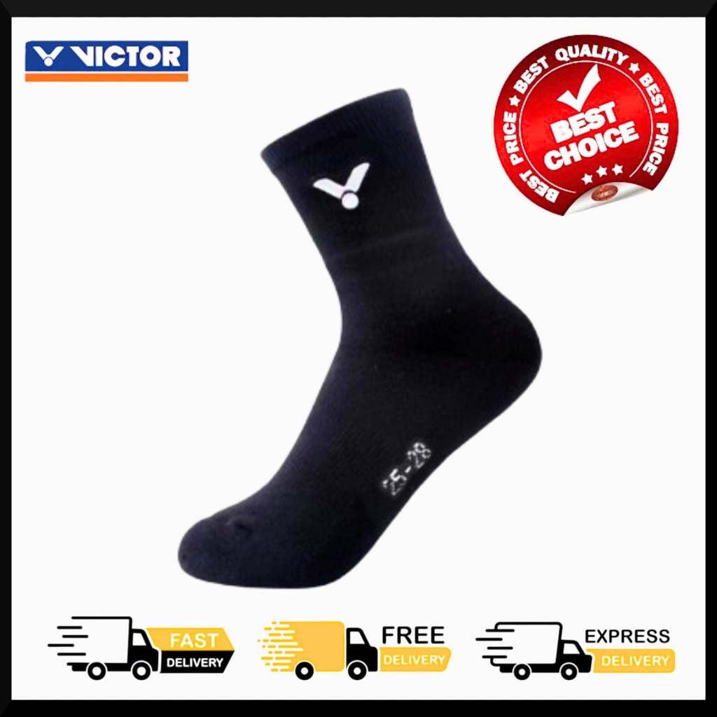 Victor new series badminton socks sports badminton socks | Shopee Malaysia