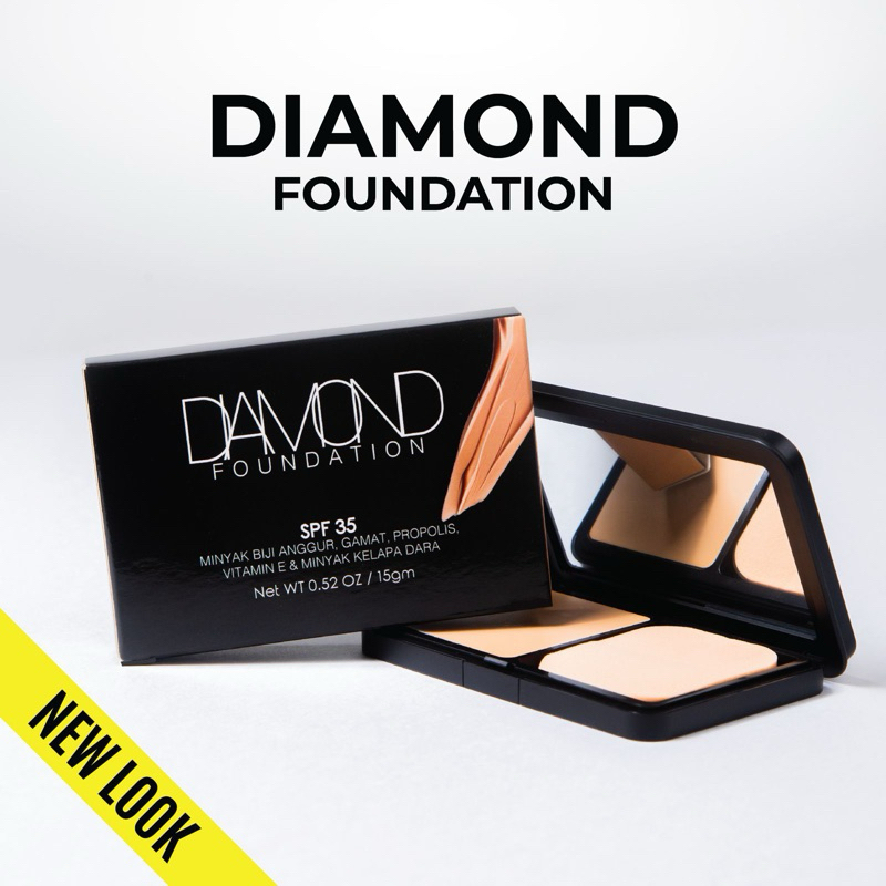 DHERBS- DIAMOND FOUNDATION GOLD SERIES SPF 35 | Shopee Malaysia