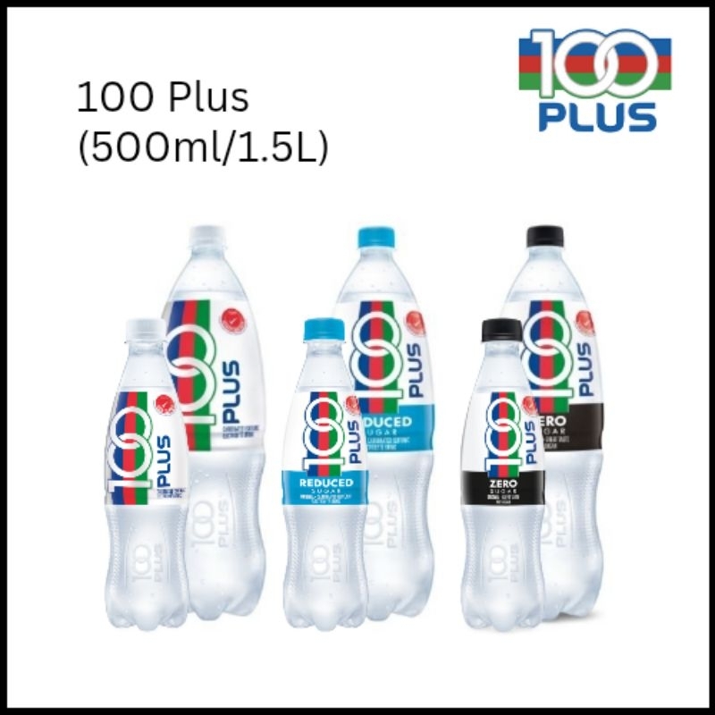 100 Plus Original/Reduced Sugar/Zero Sugar (500ml/1.5l) | Shopee Malaysia