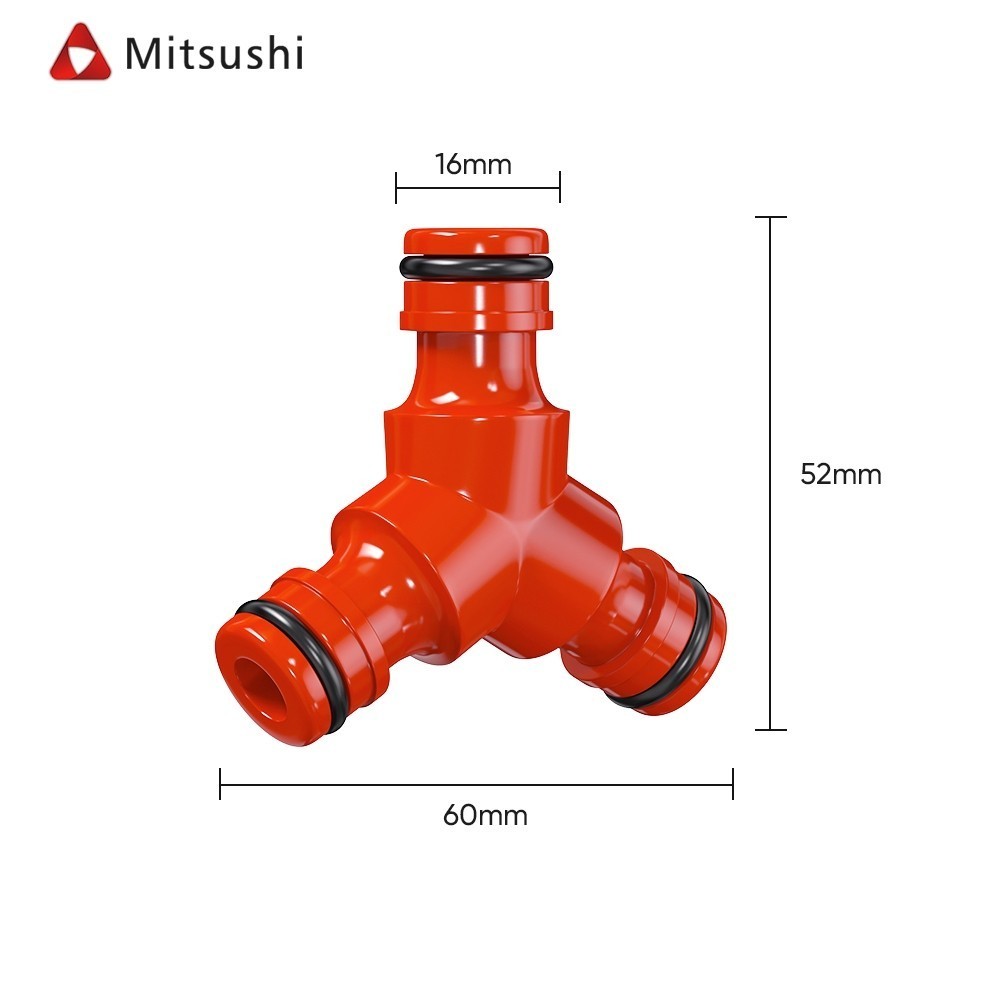 Mitsushi Plastic Water Tap Adapter Quick Pipe Connector Universal ...
