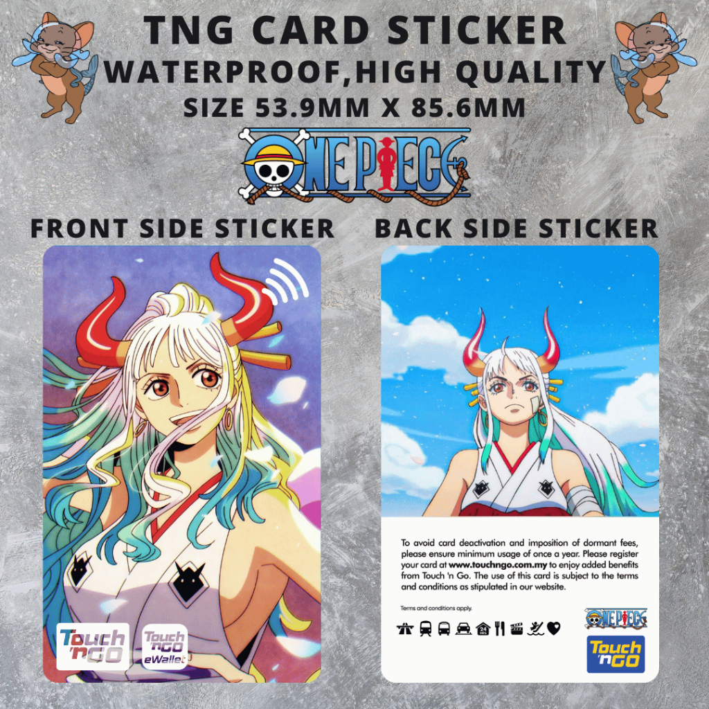 One Piece Yamato-Access Card/Touch ‘n Go TNG Card/Banapassport/ATM ...