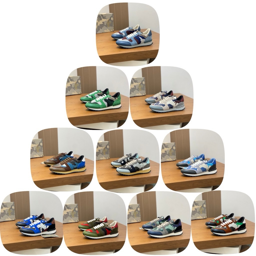 Kasut lelaki VATIN blue color luxury sneakers shoes men | Shopee Malaysia