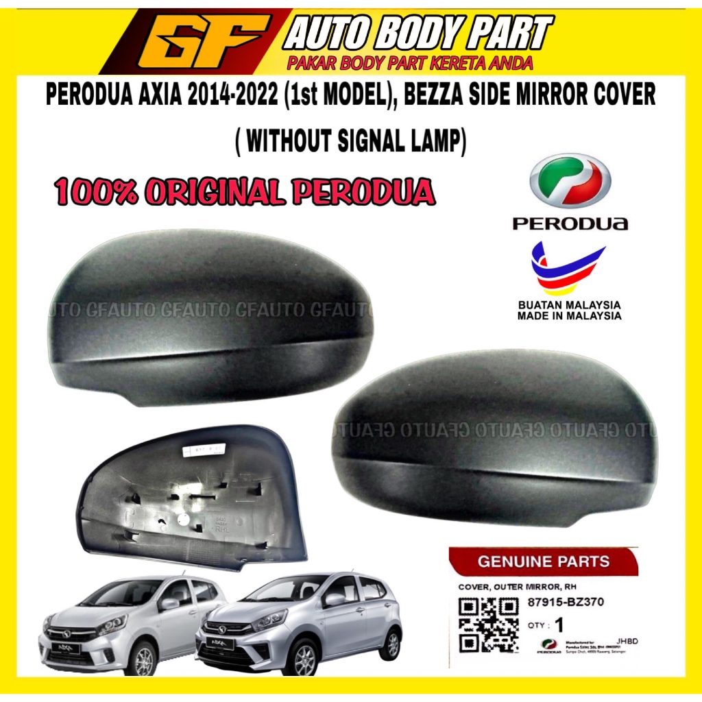 100% ORIGINAL PERODUA AXIA 2014-2022 ( 1st MODEL), BEZZA (NO SIGNAL ...