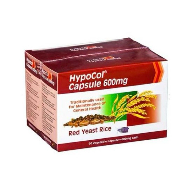 HYPOCOL RED YEAST RICE 600MG (2 X 90 CAPSULES) | Shopee Malaysia