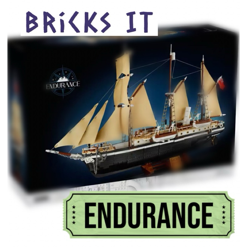 Lepin Endurance Ship Building Block Brick Toy Set | Shopee Malaysia
