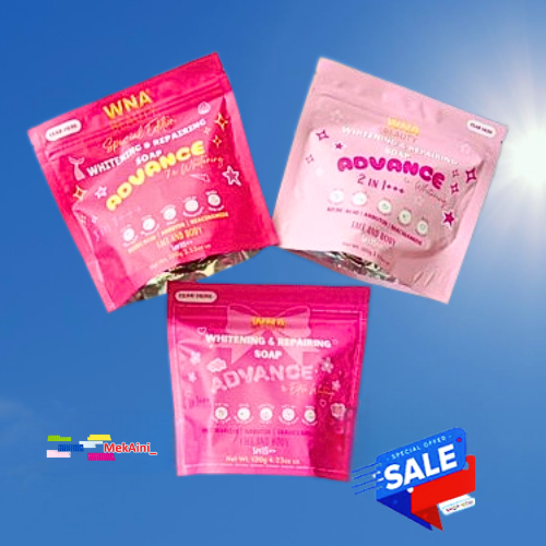 💯 WNA BEAUTY WHITENING & REPAIRING SOAP ADVANCE WITH SPF 15 - RED ...
