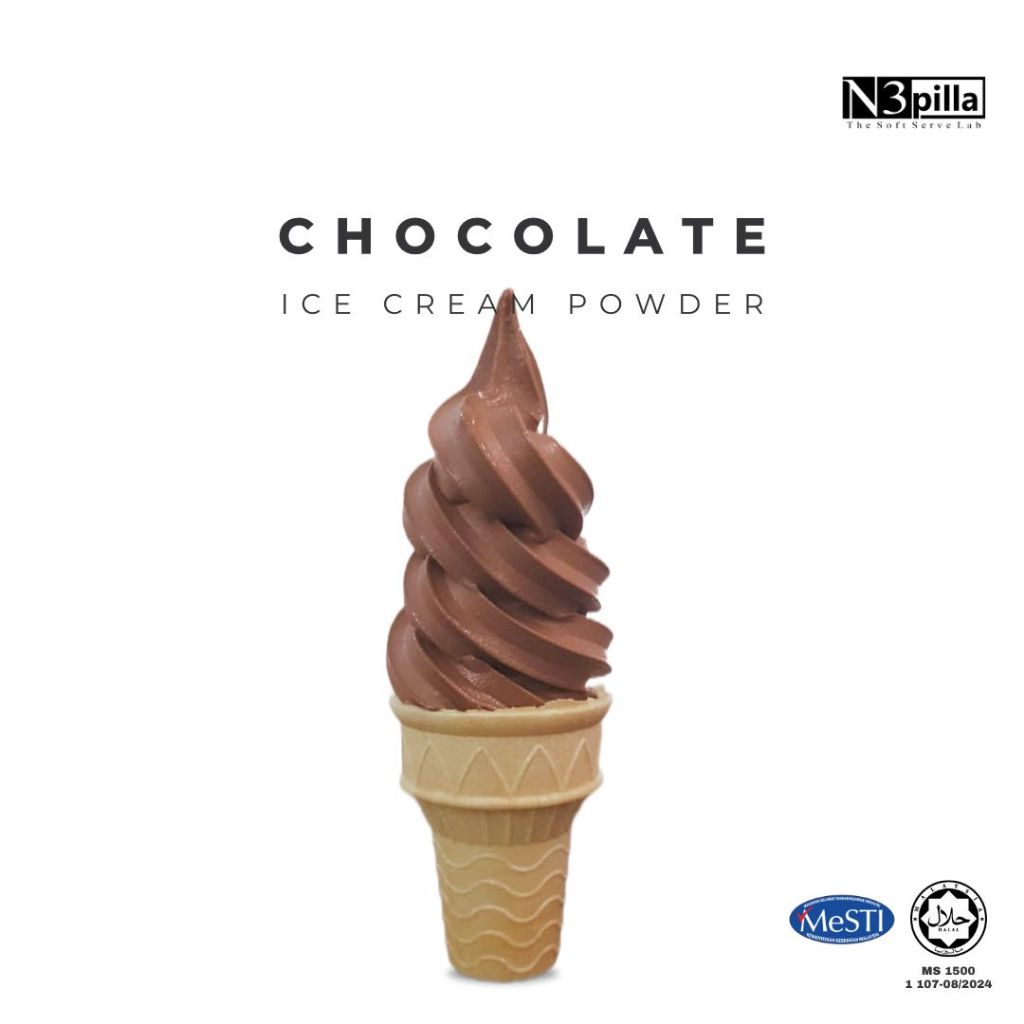 N3 Belgium Chocolate Soft Serve Ice Cream Powder 1KG | Shopee Malaysia