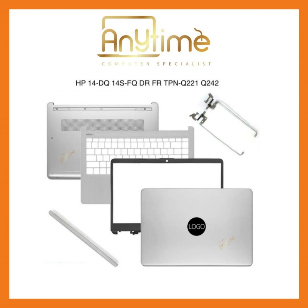 NEW HP 14-DQ 14S-DR 14S-FR 14S-FQ TPN-Q221 SERIES LAPTOP LCD CASING A CASE/PALMREST C CASE/COVER ...