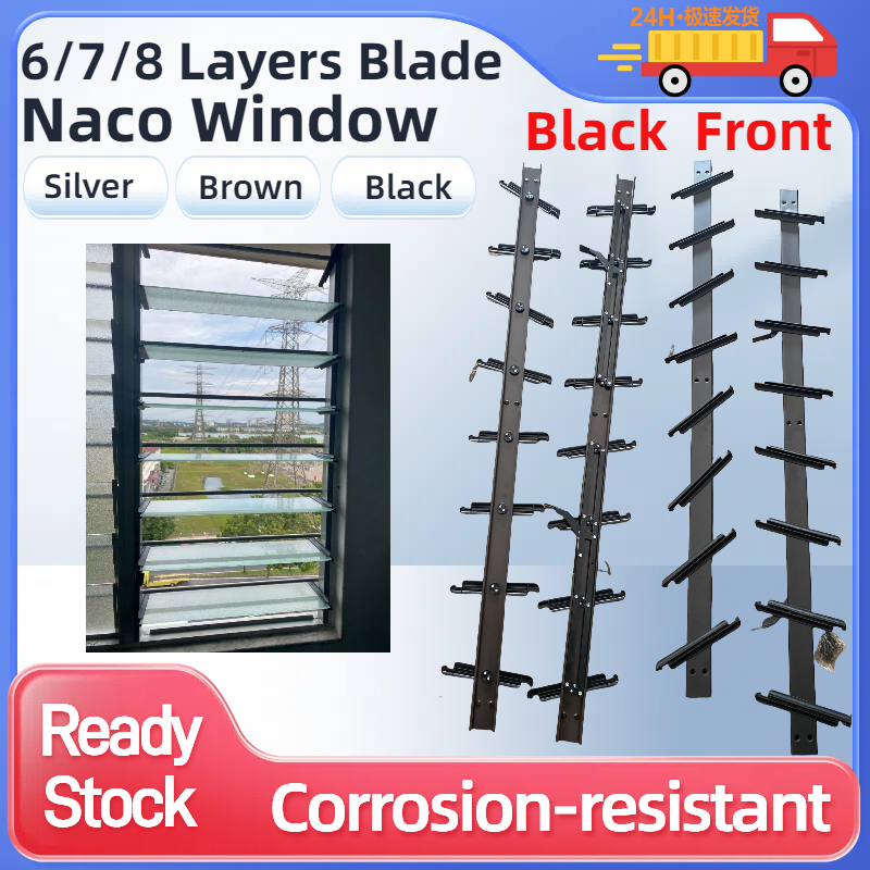 6/7/8 Layers Blade Window Naco(1pair/2pcs)Traditional Blade Metal ...