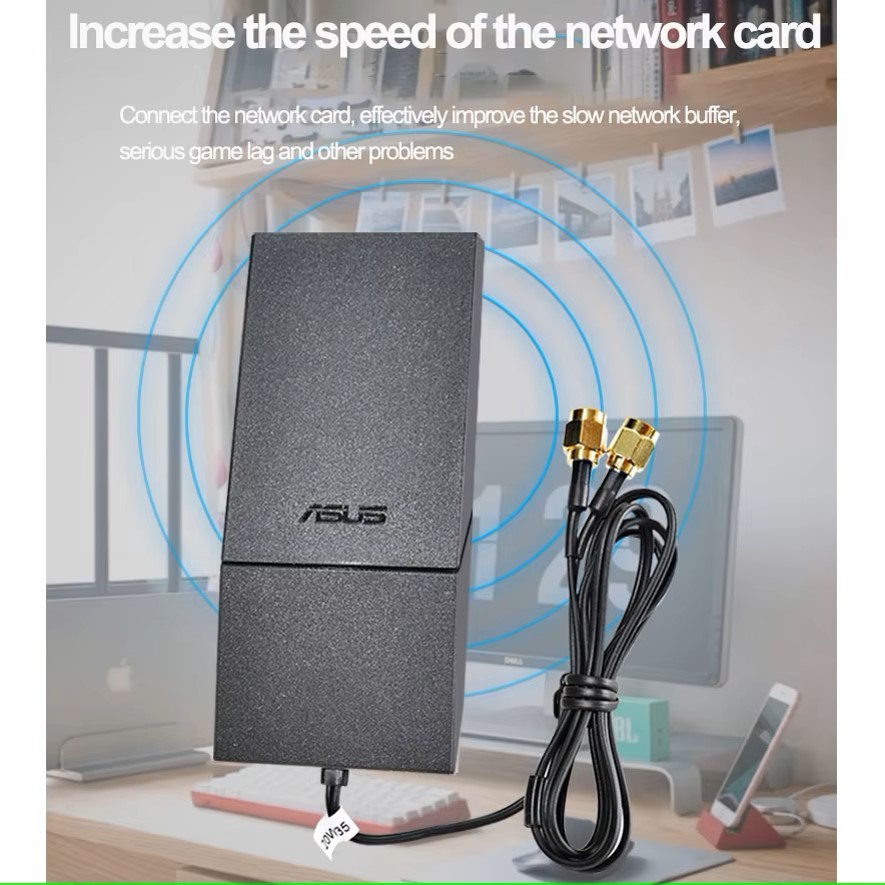 Asus 2T2R Dual Band Wi-Fi Moving Antenna(Original) | Shopee Malaysia