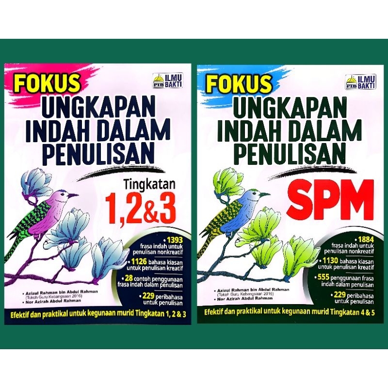 FOKUS UNGKAPAN INDAH DALAM PENULISAN TINGKATAN 1,2&3 / SPM 2025 ...