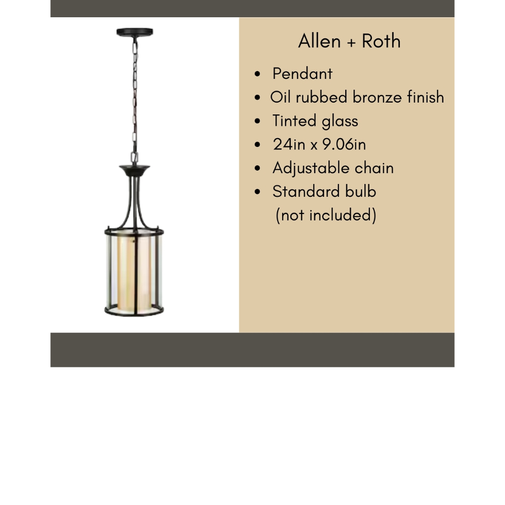 ALLEN + ROTH PENDANT LIGHT Interior lighting/lampu/lights/wall light ...