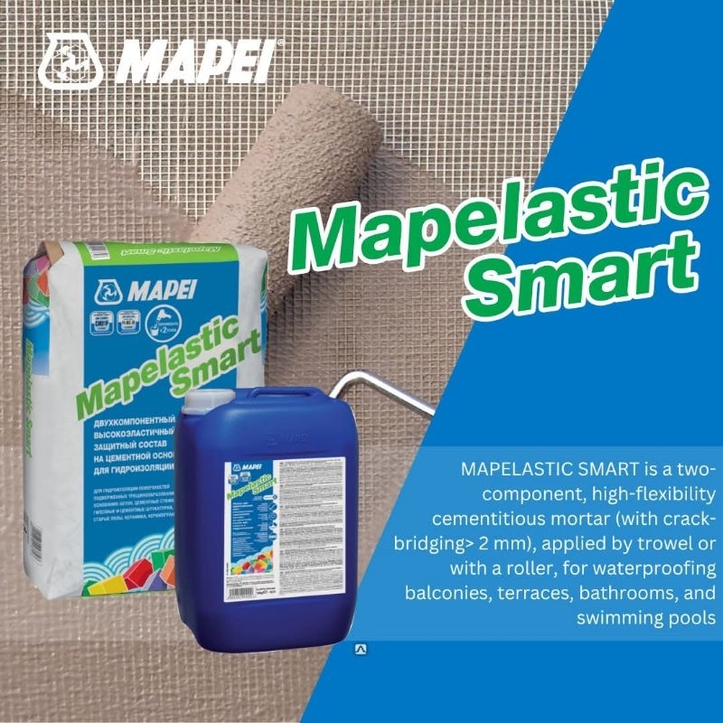 MAPELASTIC SMART (30KG SET) Two-component, High-Flexibility ...